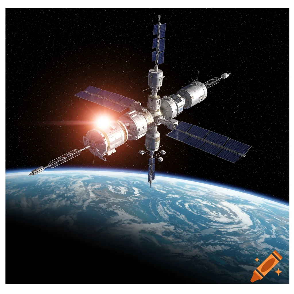 Ring Shaped Space Station