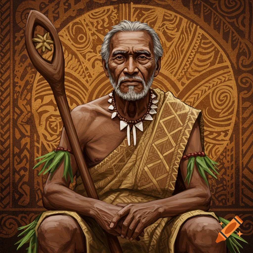 Maori Legend created on Craiyon