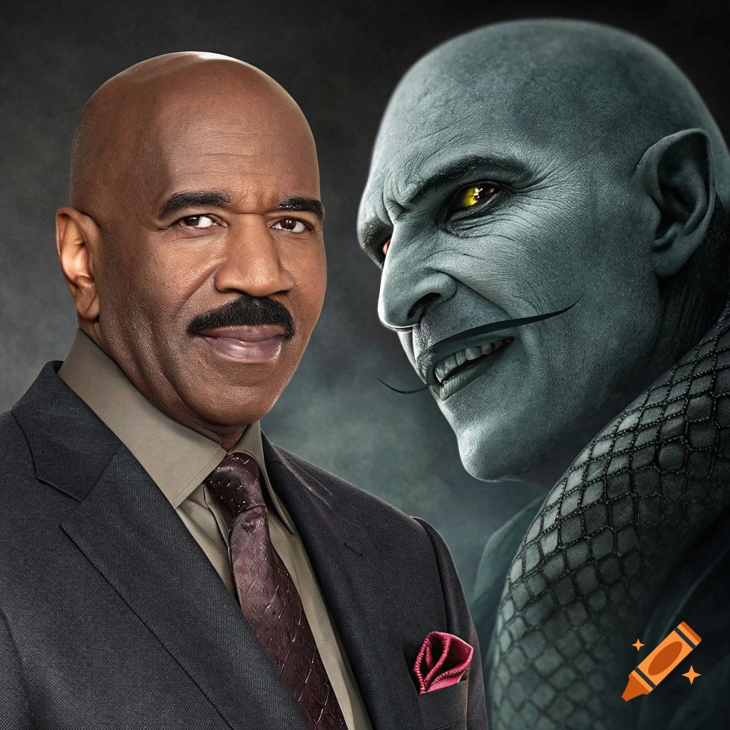 Steve Harvey created on Craiyon