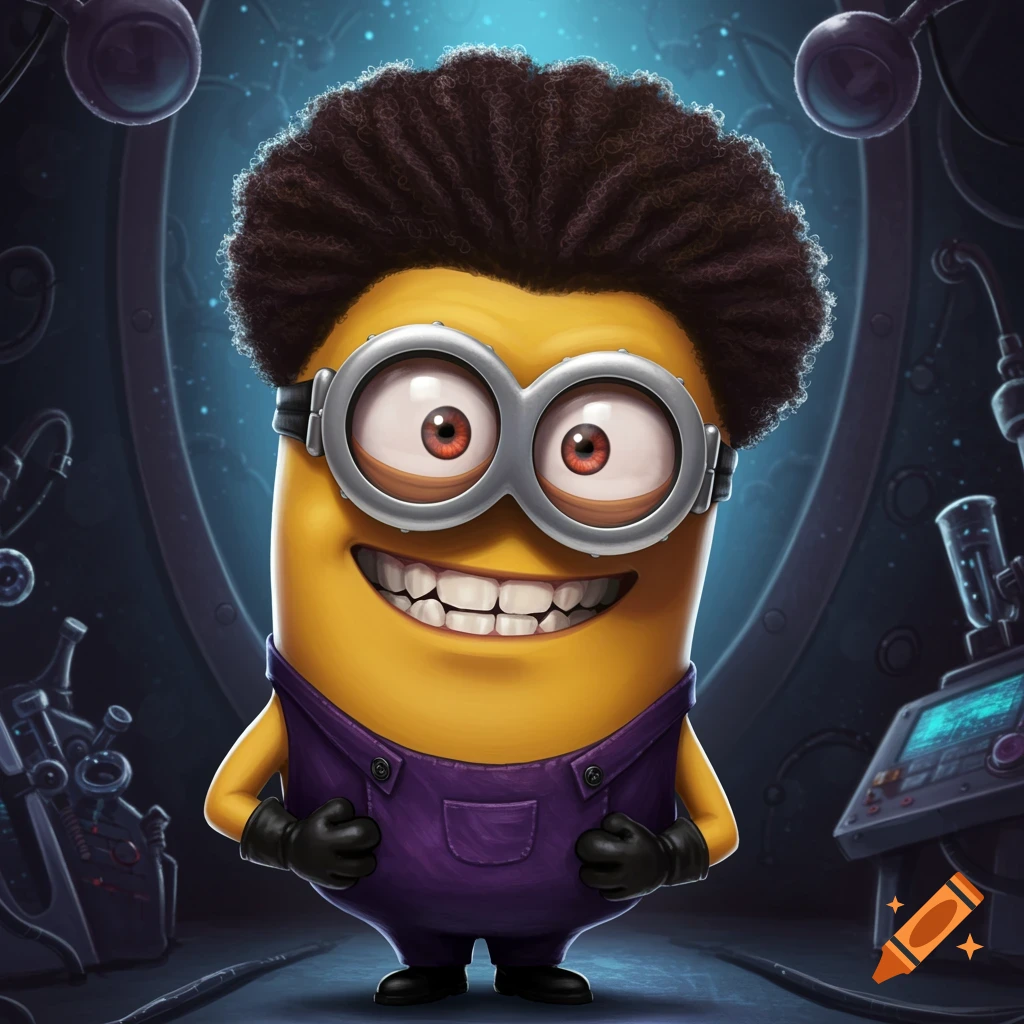 Evil Minion from Despicable Me on Craiyon