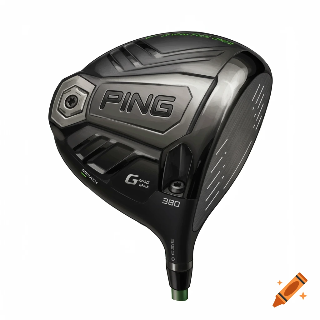 Ping G440 Max driver with Ventus green masters shaft on Craiyon