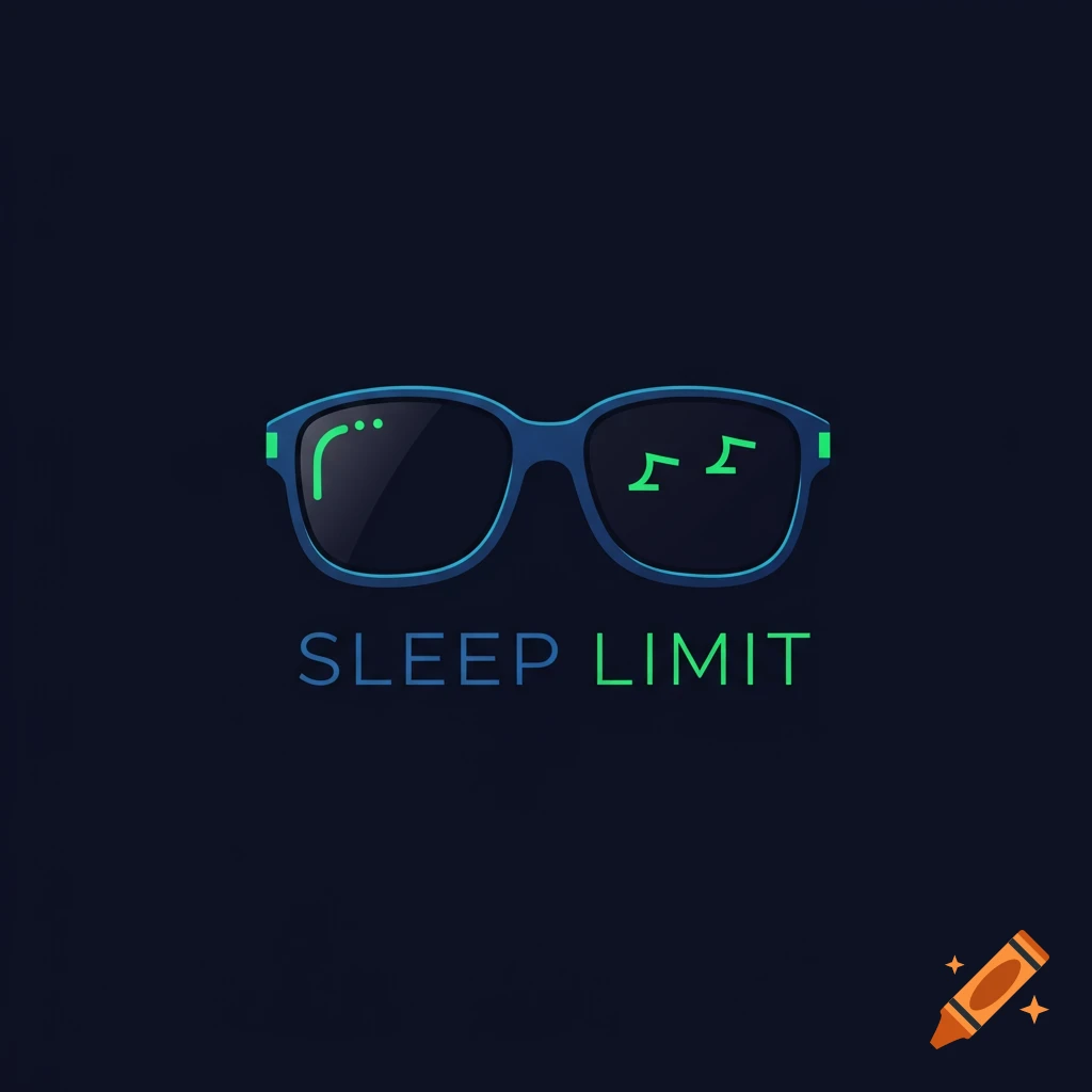Sleep Limit logo featuring high-tech sleep detecting glasses for cars ...