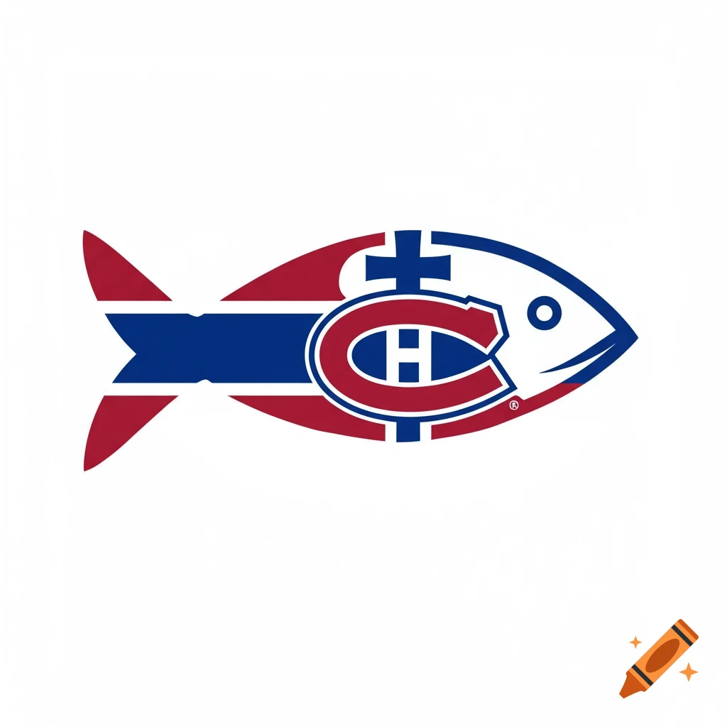 Logo resembling a Christian fish with a cross inside, styled like the ...