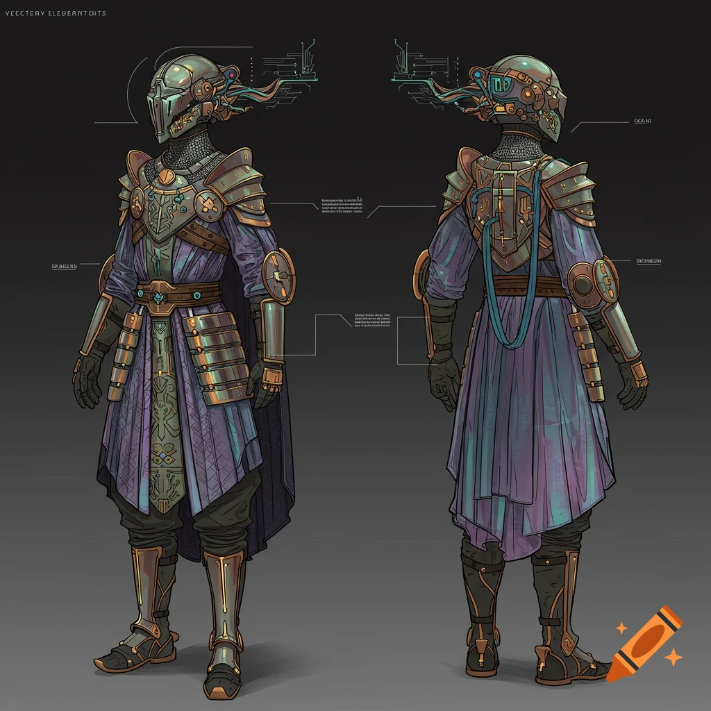 Multiple male figure drawings showing front, back, and side views for ...