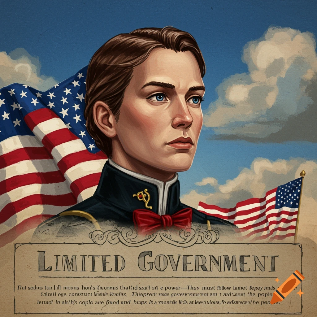 A depiction of limited government in action, showcasing the protection ...