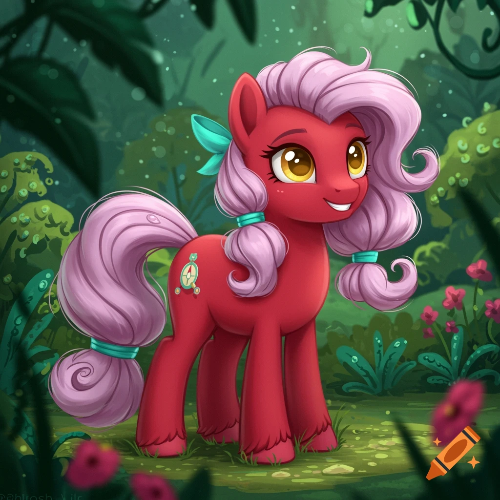 Cartoon illustration of Applejack from My Little Pony wearing a cowboy ...