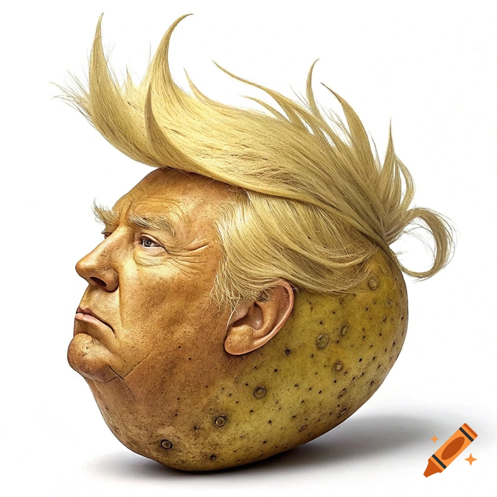 Trump Wearing a Crown created on Craiyon