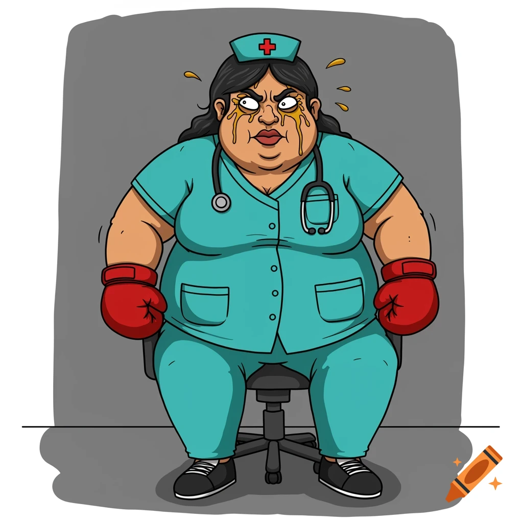 Disabled Character created on Craiyon