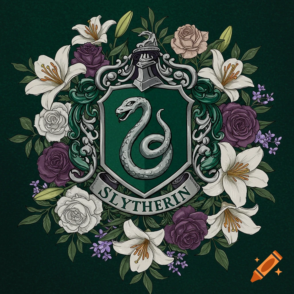Deep purple school crest with a snowy owl, stars, and banner reading ...