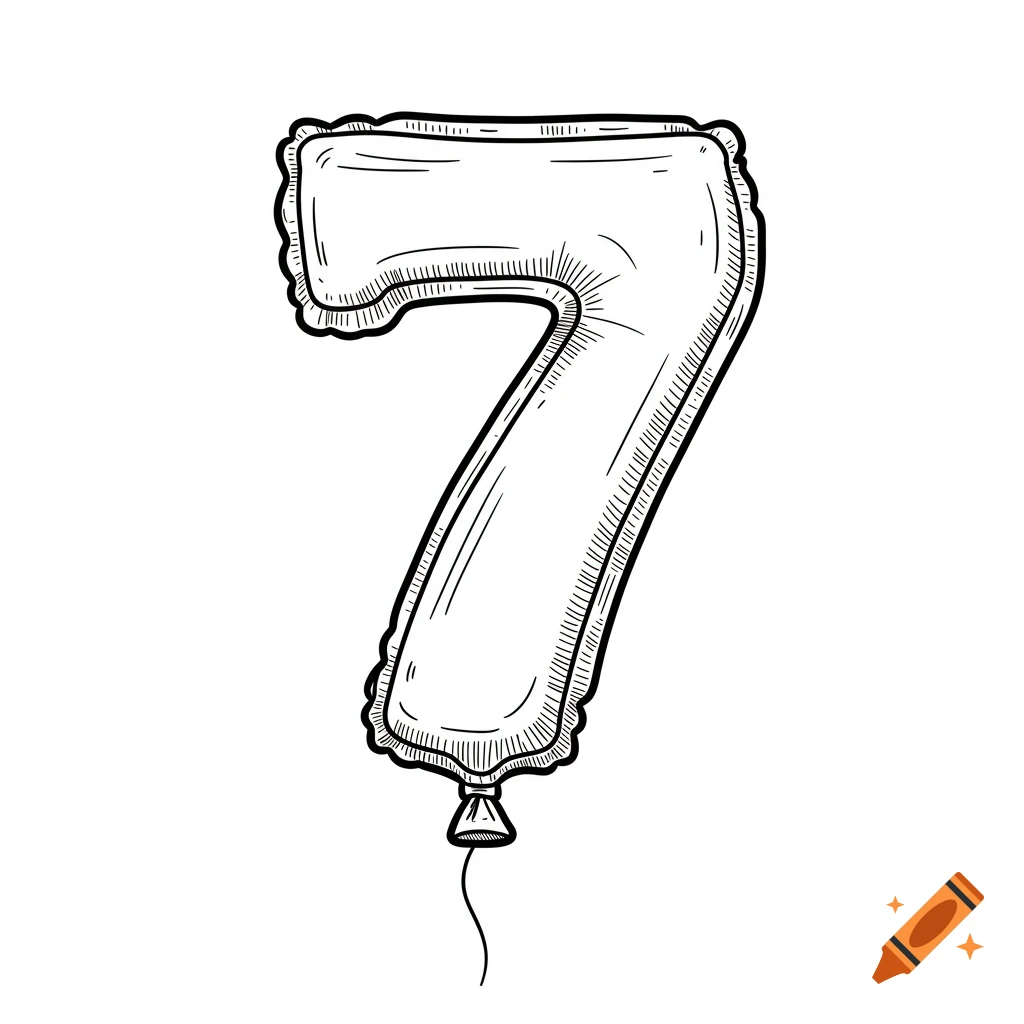 Numbers images created on Craiyon