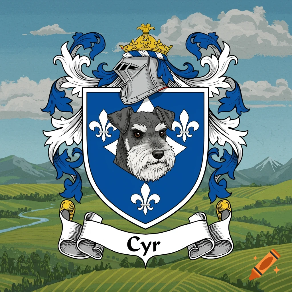 Lion Heraldry created on Craiyon