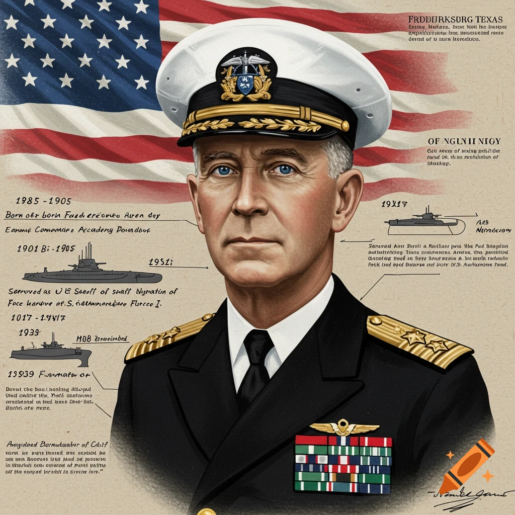 Timeline of a US Naval officer's career, including service in WWI and ...