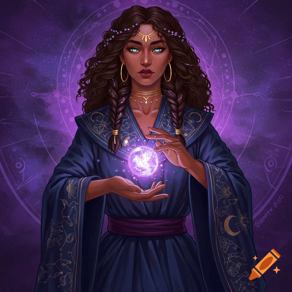 Arcane female character on Craiyon