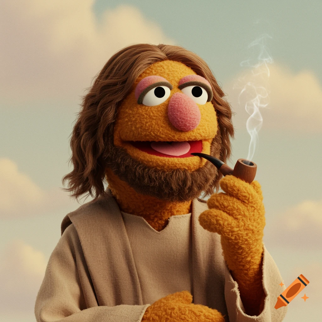 A hilarious parody of Elon Musk as Elmo on Sesame Street on Craiyon