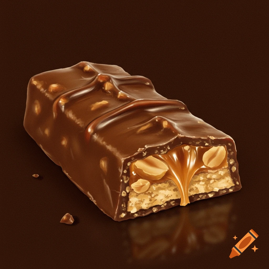 Snickers bar on Craiyon