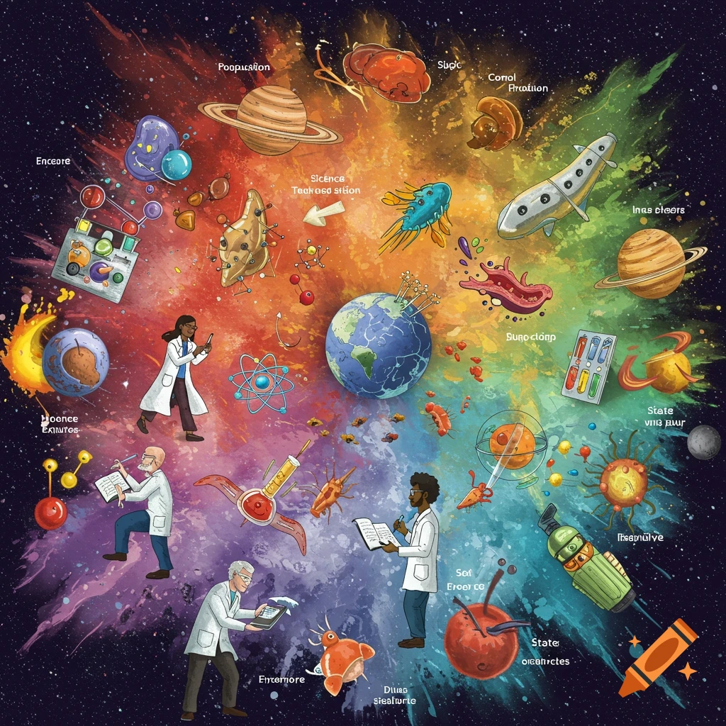 Science fundamentals, characteristic properties, science exploration ...