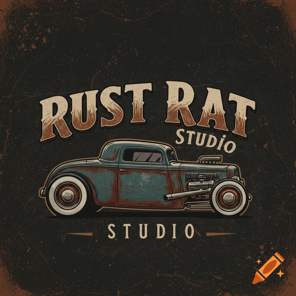 Vintage style mechanics logo with wrenches and a gear. on Craiyon