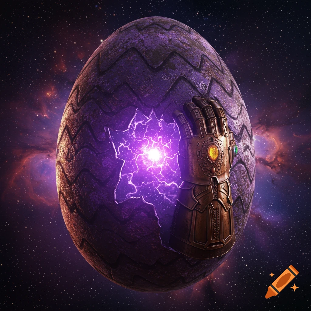 Giant futuristic cannon in space firing an orange plasma beam with ...