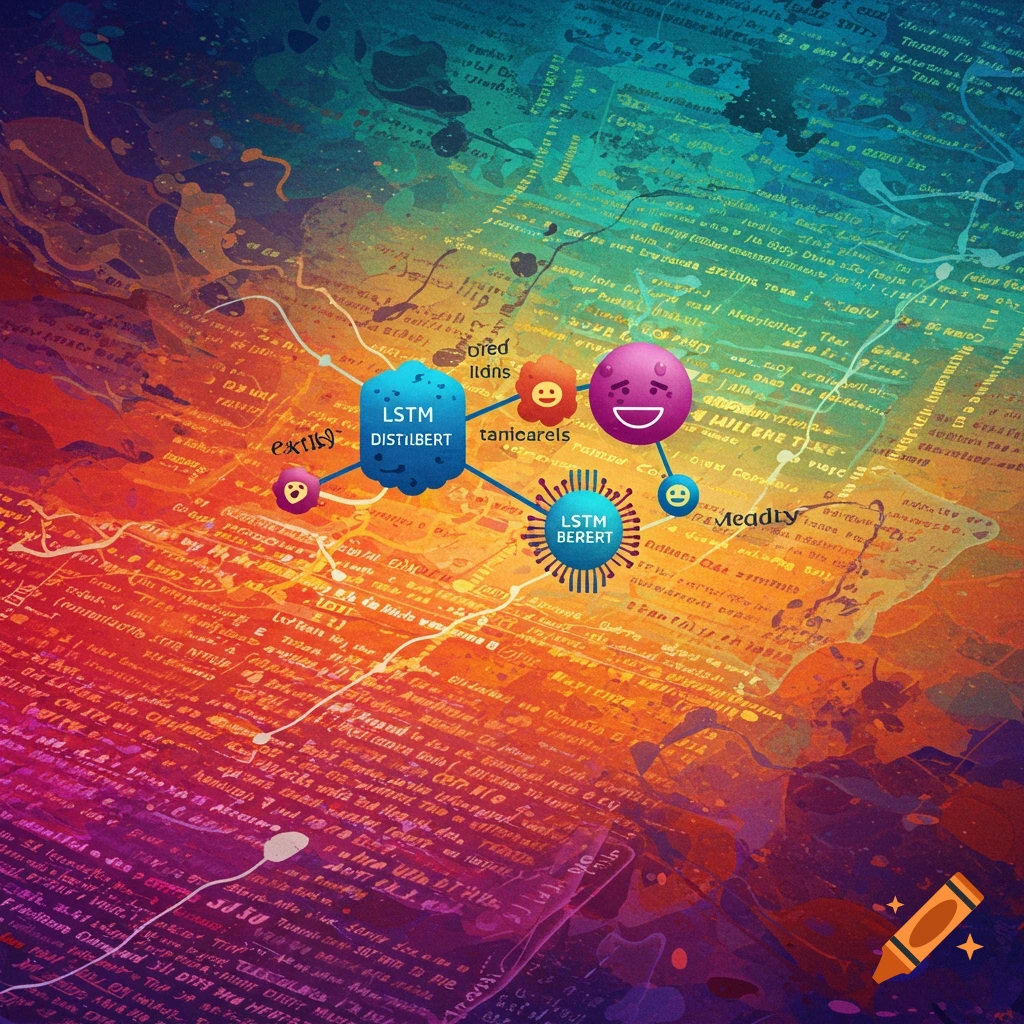 Sentiment Analysis Using LSTM and DistilBERT on Craiyon