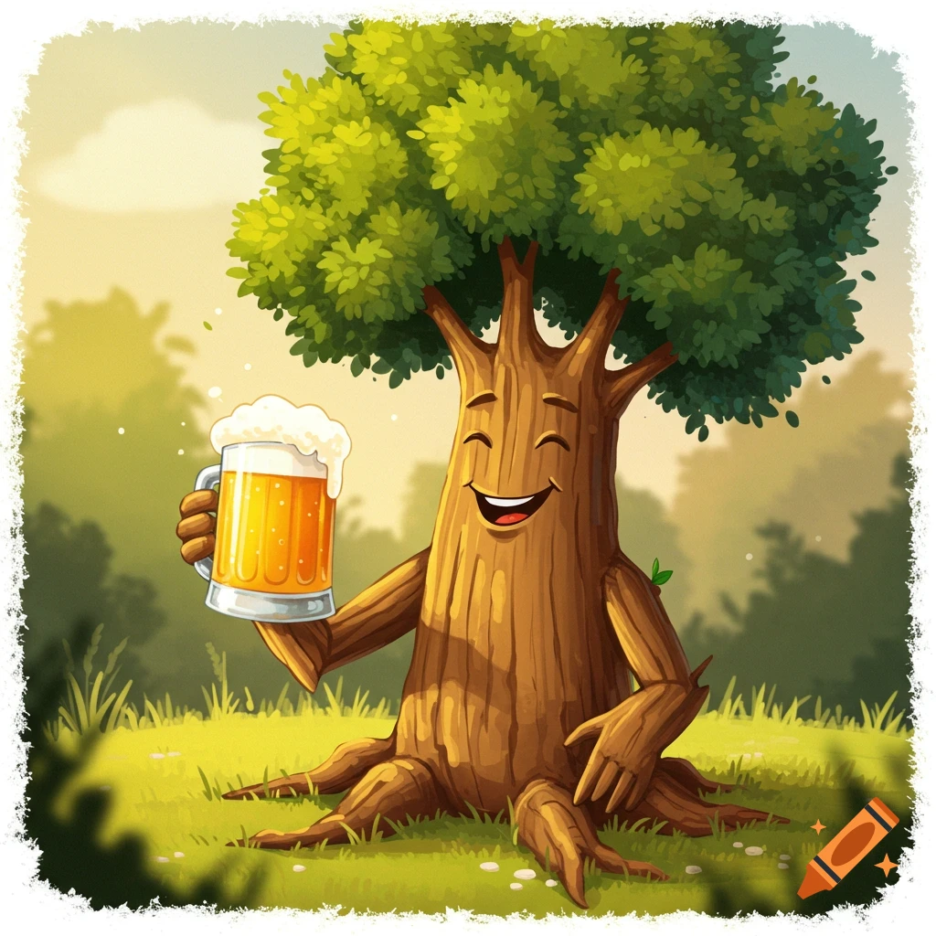 Cartoon eagle flying while holding a mug of beer on Craiyon