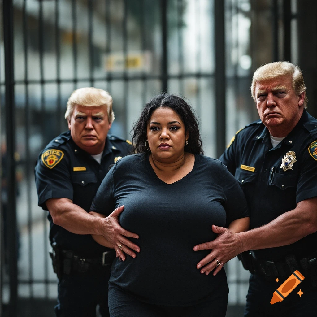 Leticia James being dragged into CECOT prison by guards resembling ...