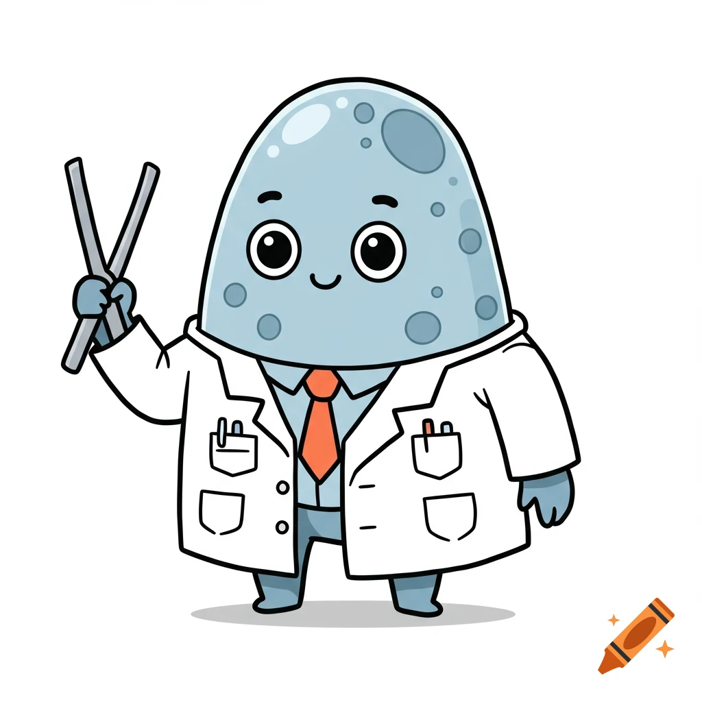 Tissue Titan mascot wearing a lab coat for Boston University Society of ...