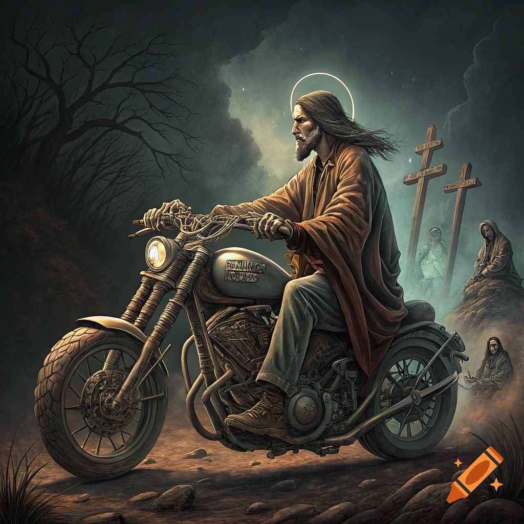 Motorcycles images created on Craiyon