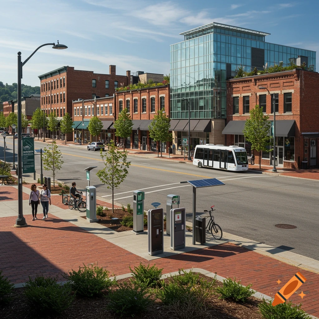 Public Spaces created on Craiyon