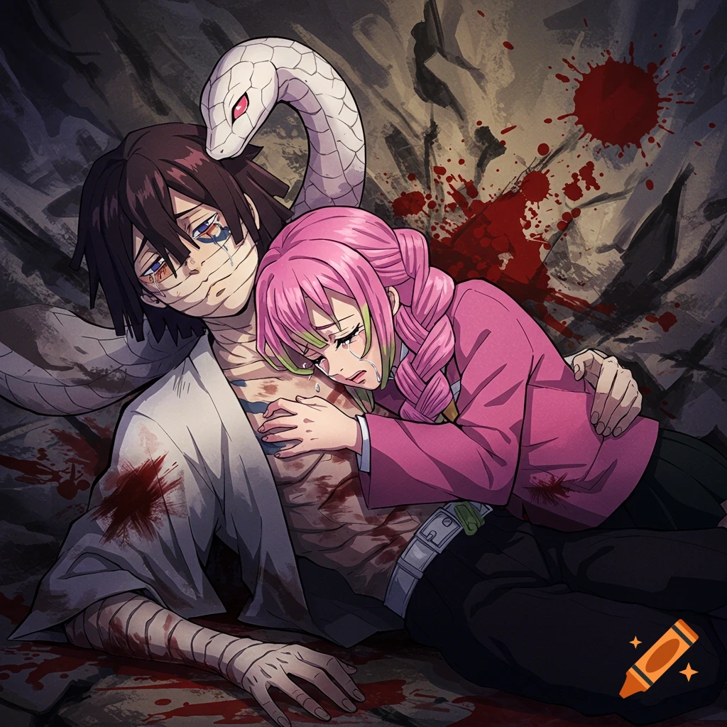 Demon Slayer created on Craiyon