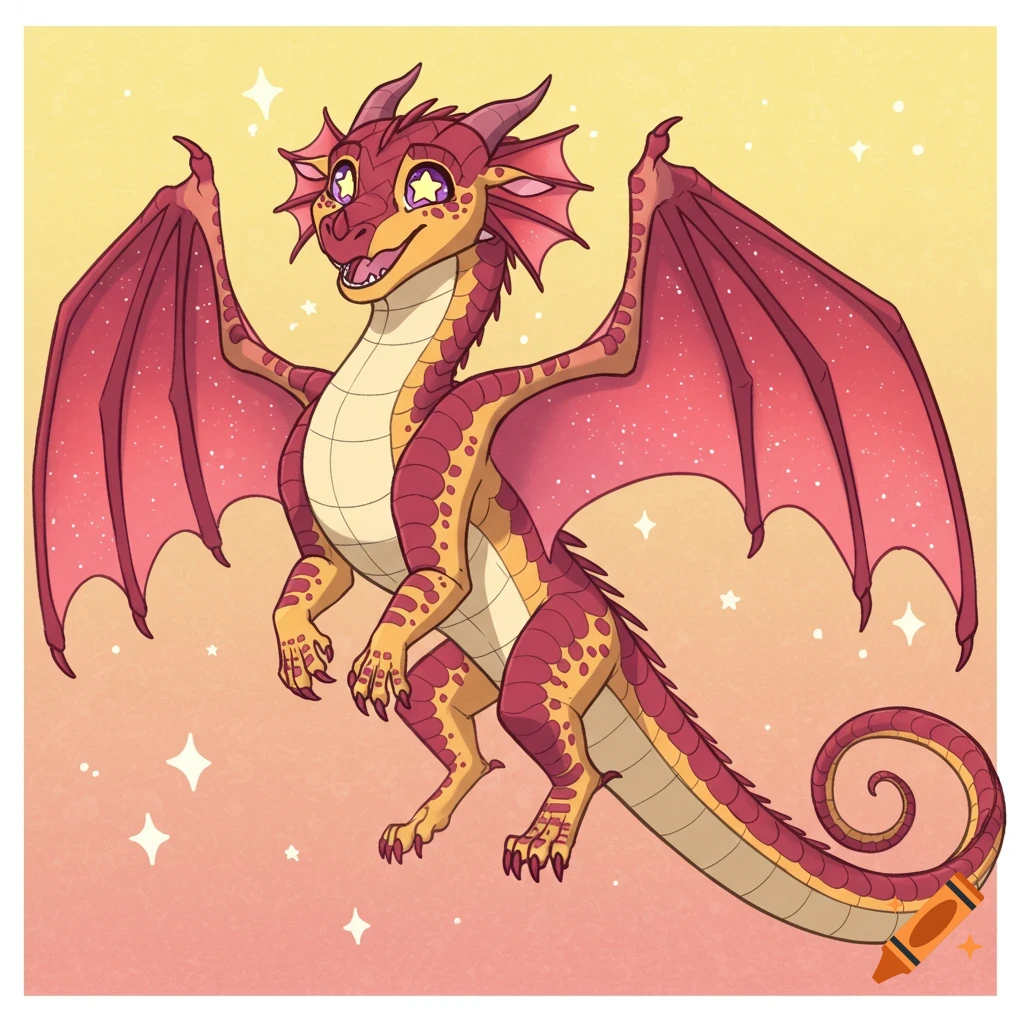 Cute 2D fan art of Kinkajou from Wings of Fire on Craiyon