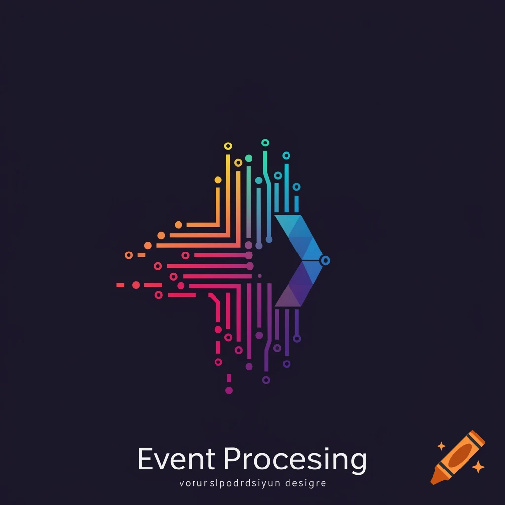Event processing logo on Craiyon