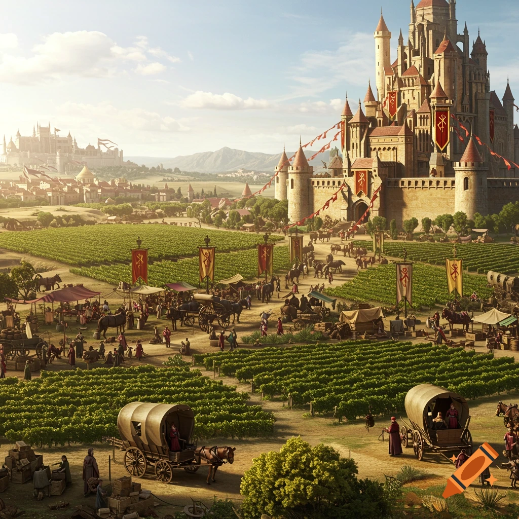 Medieval+collage created on Craiyon