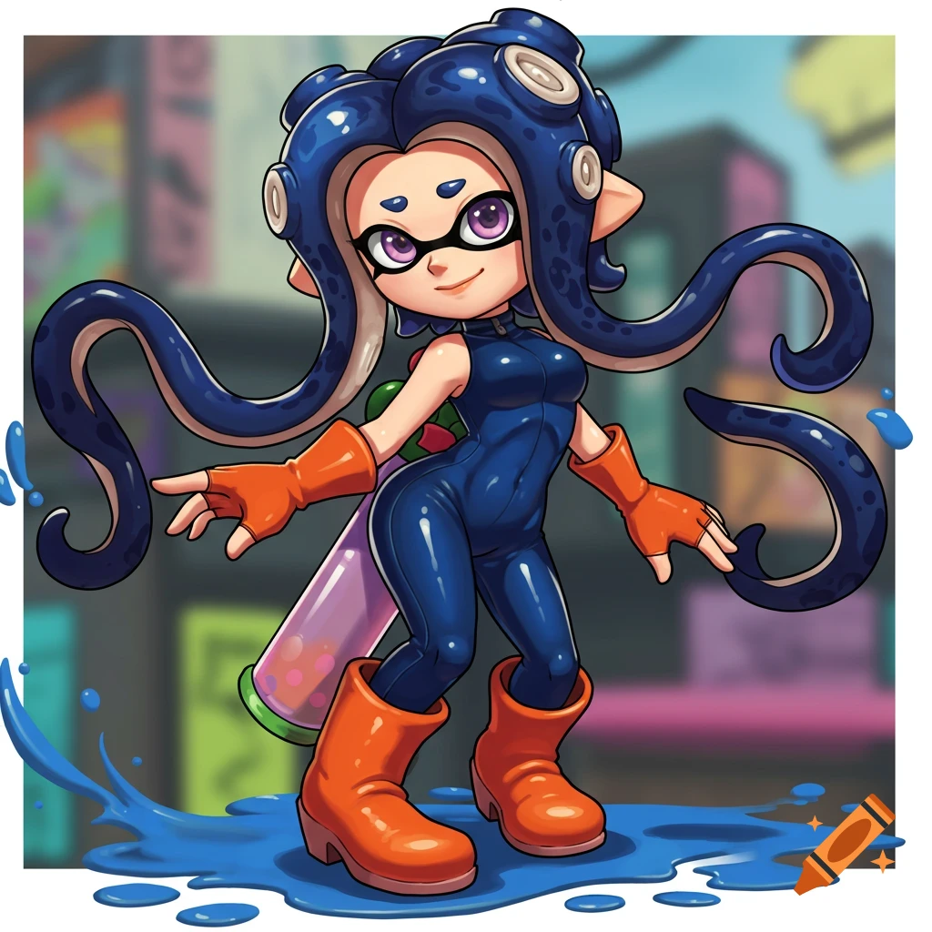 Splatoon images created on Craiyon