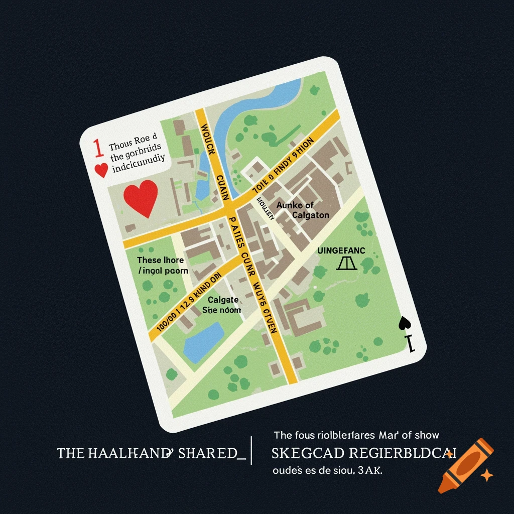 Map of Edinburgh Zoo Playground area with Calgate and Underbelly on Craiyon