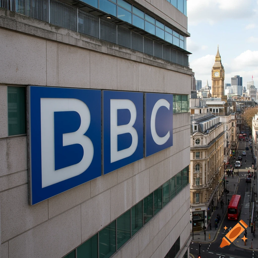 BBC logo on Craiyon