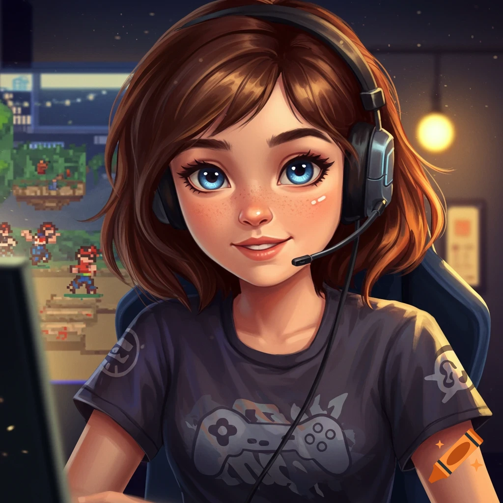 Gaming Avatar created on Craiyon