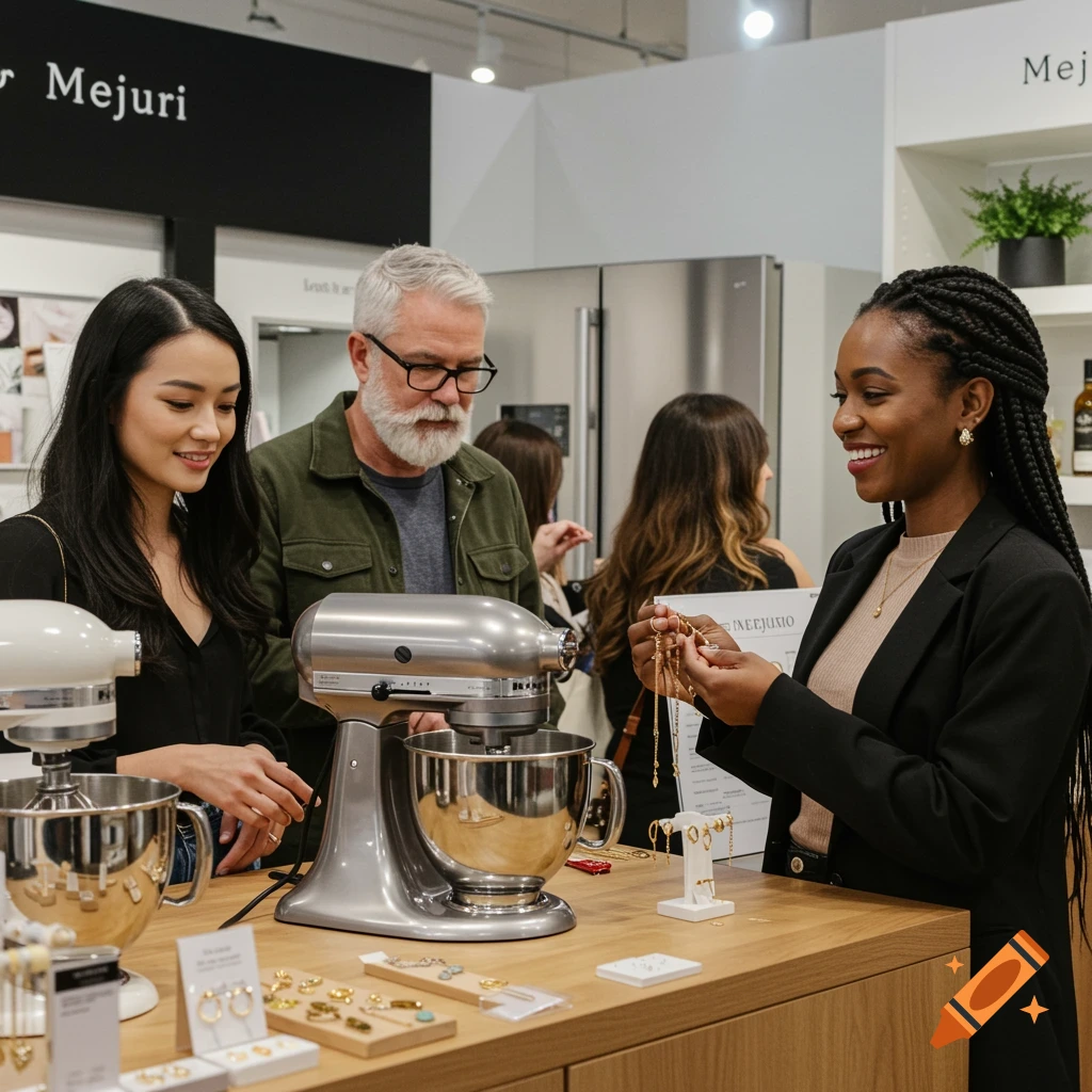 KitchenAid and Mejuri pop-up shop with jewelry and kitchen appliances ...