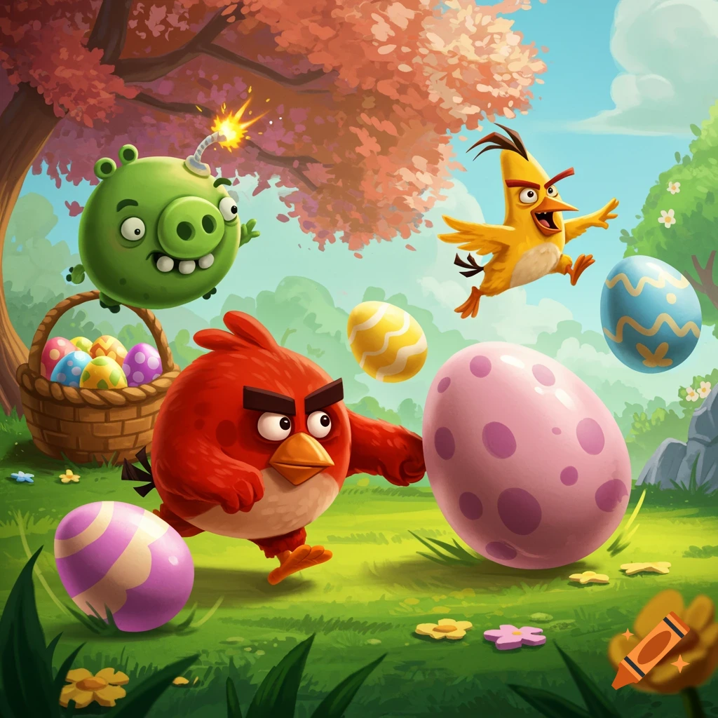 Angry Bird created on Craiyon