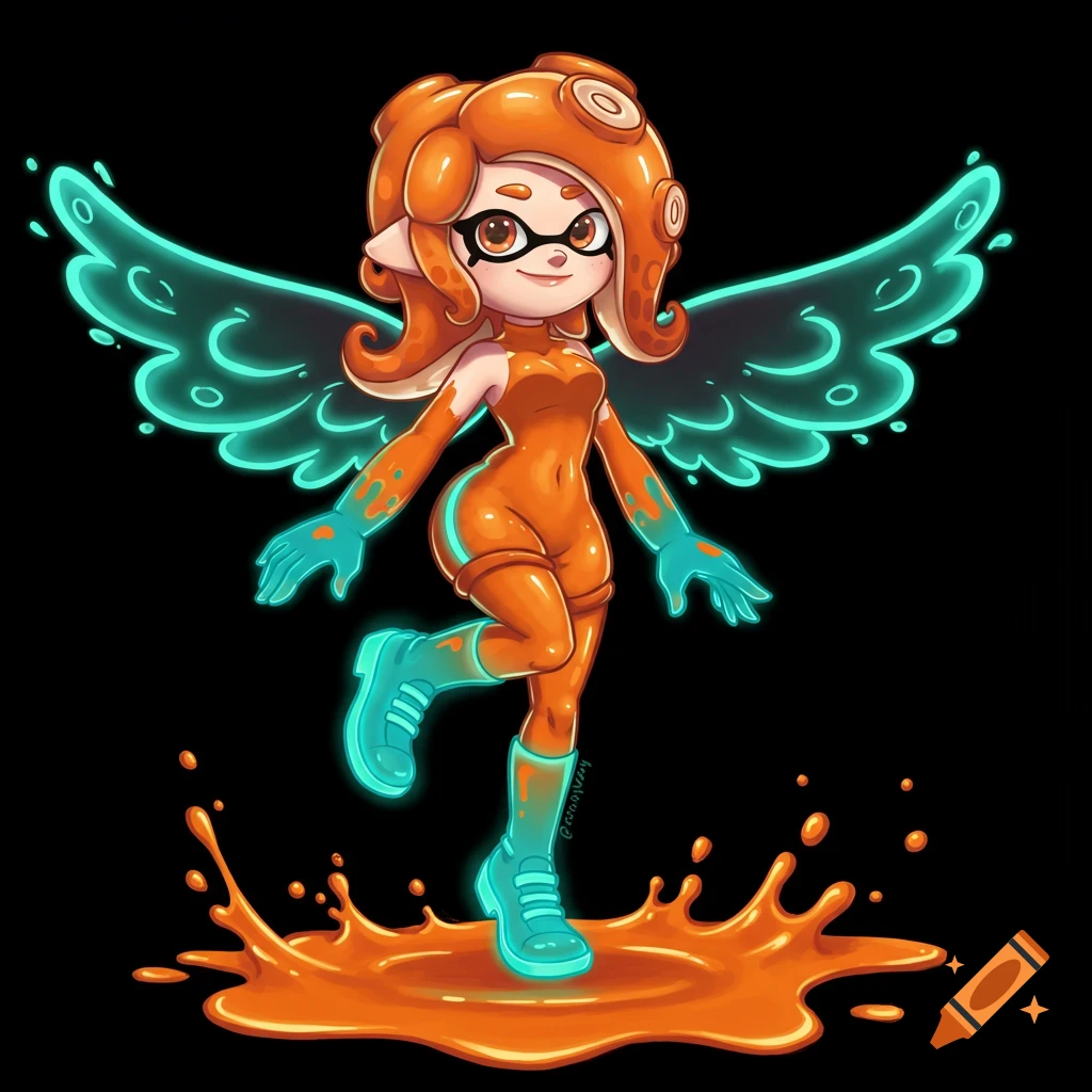 Splatoon images created on Craiyon