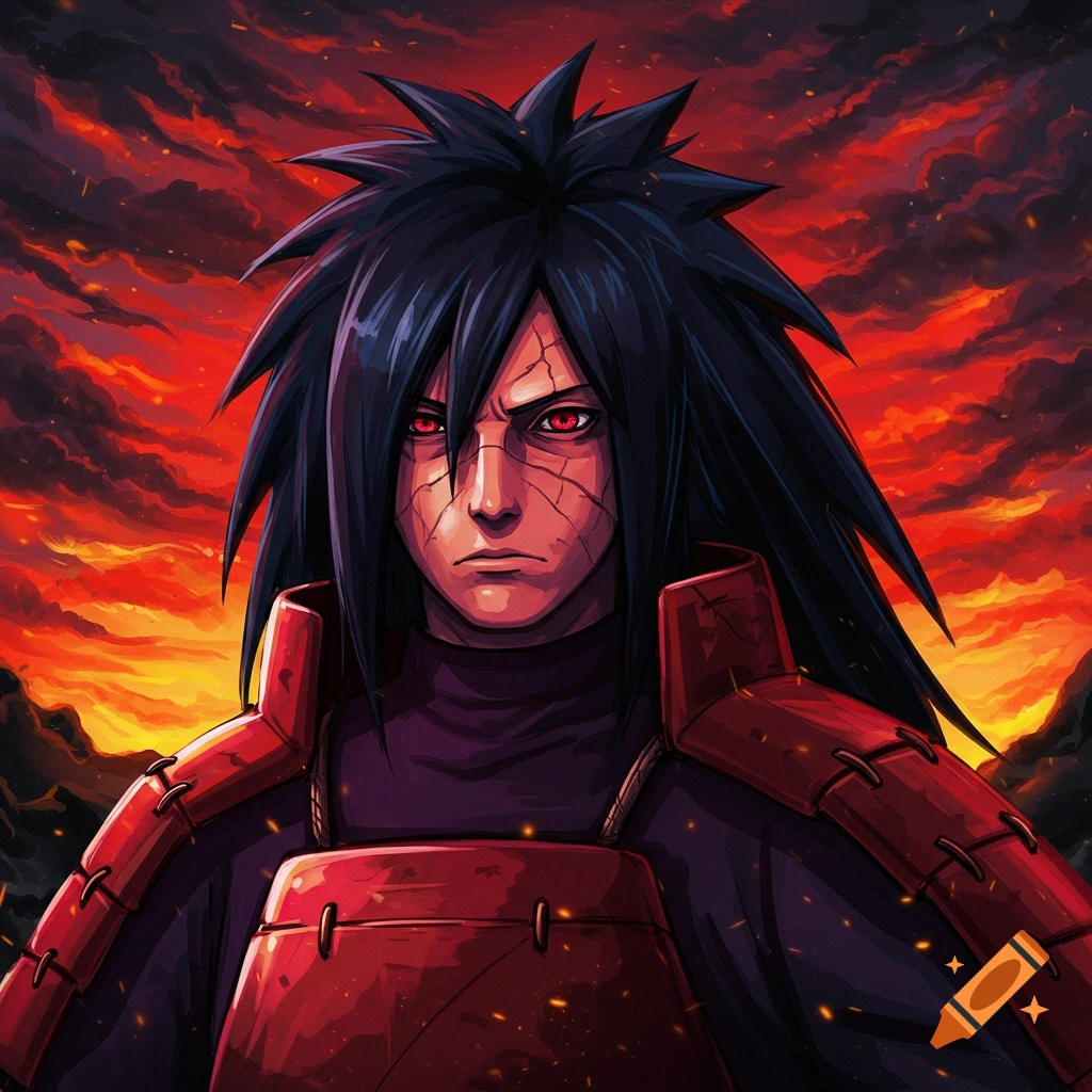 Uchiha Madara on Craiyon