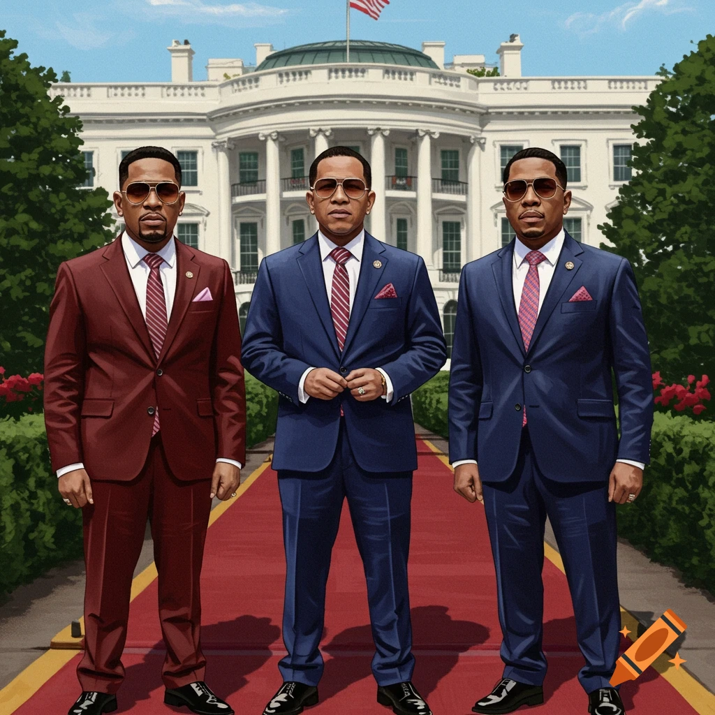 Men in Suits created on Craiyon