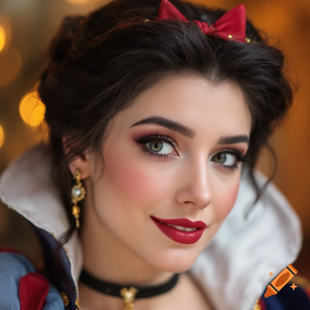 Emma Robb as Snow White on Craiyon