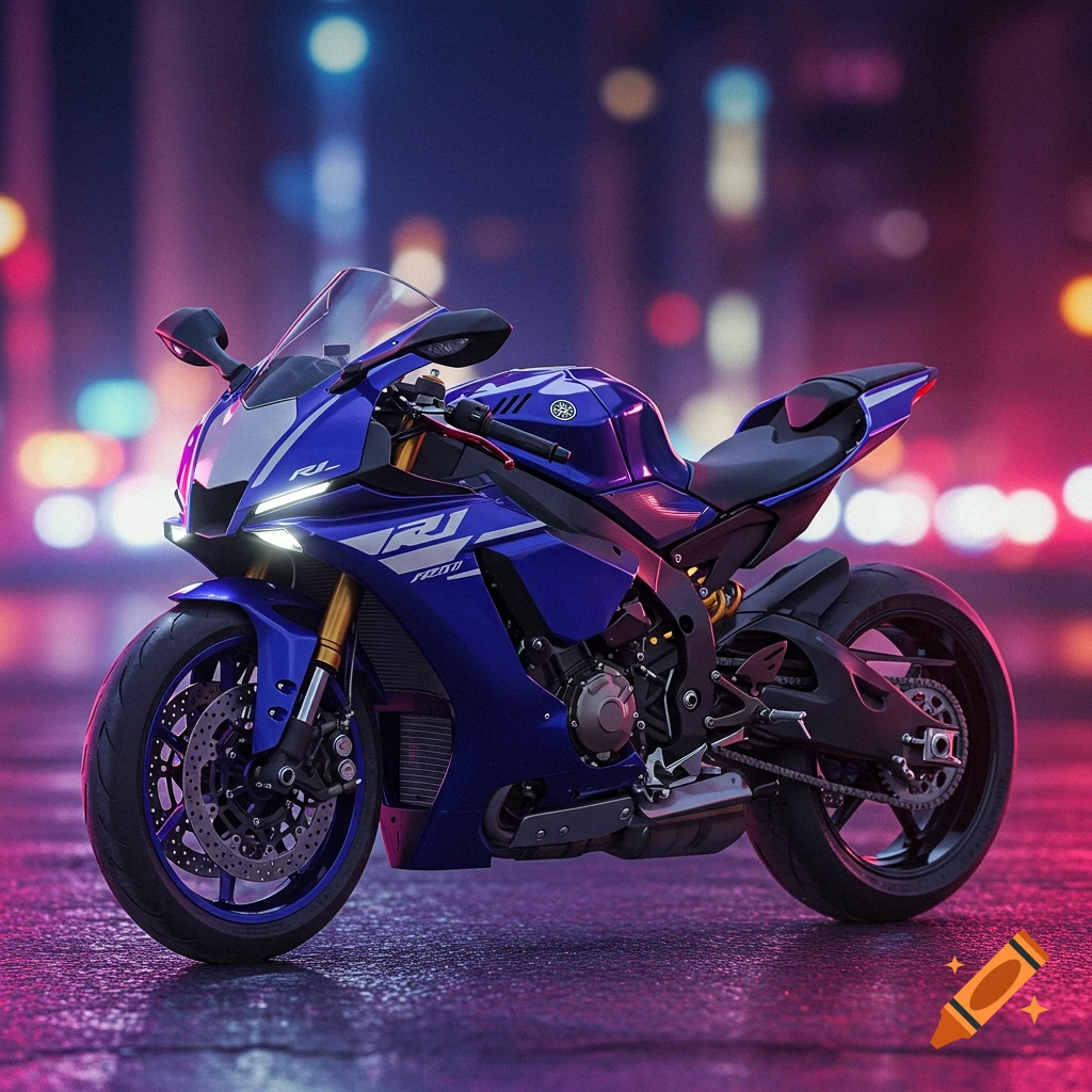 A vibrant red Ducati motorcycle parked on an asphalt road in Miami ...