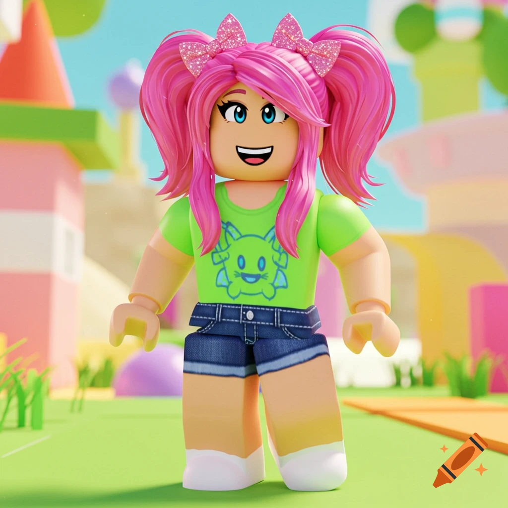 Roblox created on Craiyon