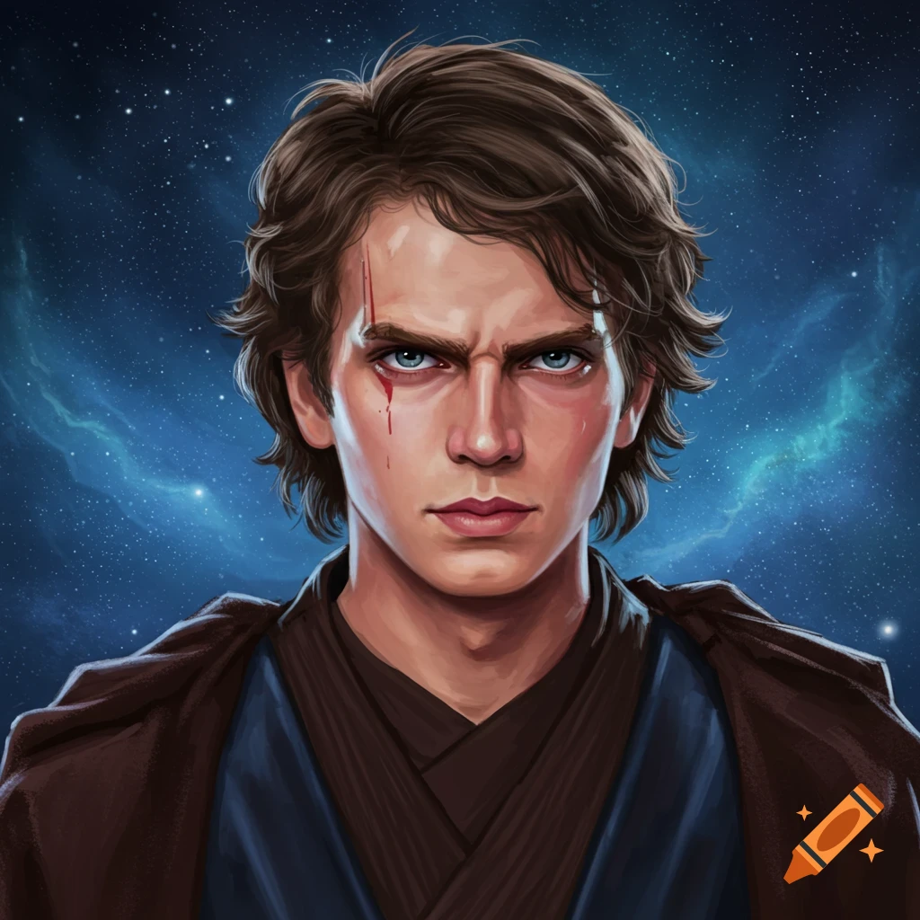 Anakin Skywalker on Craiyon