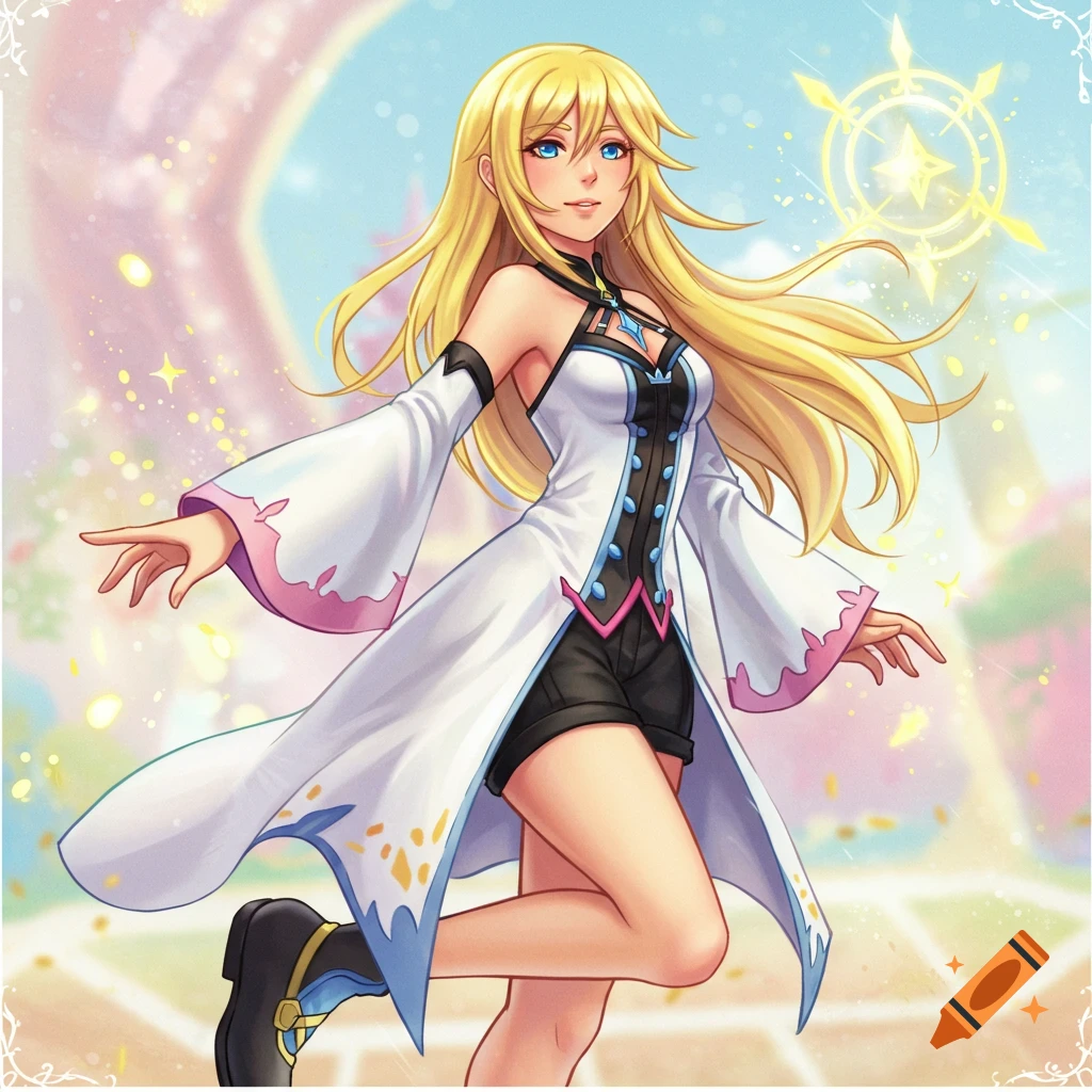 Skuld from Kingdom Hearts on Craiyon