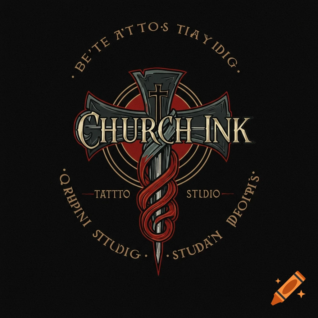 An illustration of a cross entwined with green leaves, featuring the ...