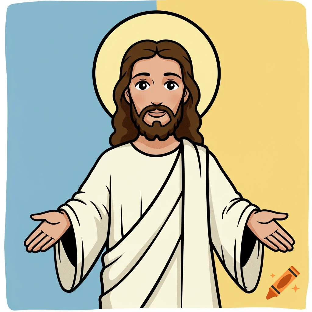 Jesus Christ Cartoon