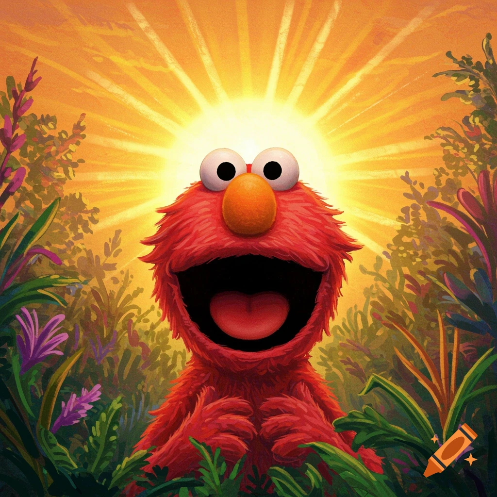 Elmo images created on Craiyon