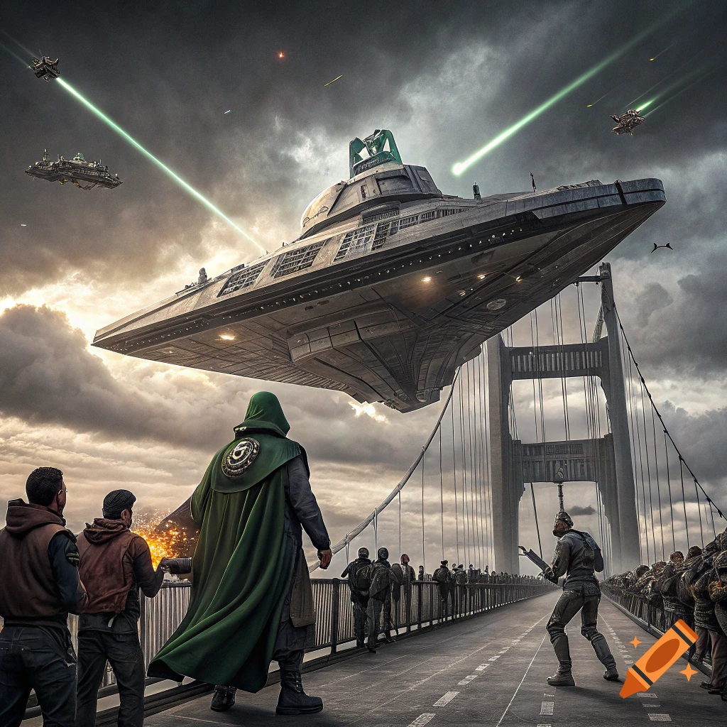 Star Destroyer Golden Gate Bridge